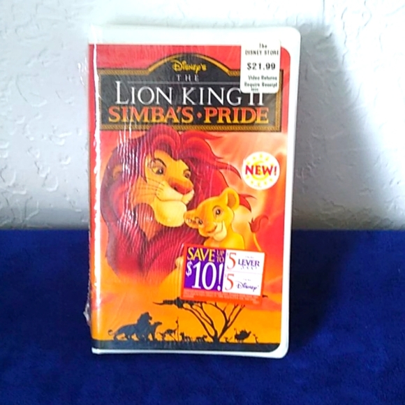 Disney | Media | Disney The Lion King Ll Simbas Pride Vhs Nwt | Poshmark